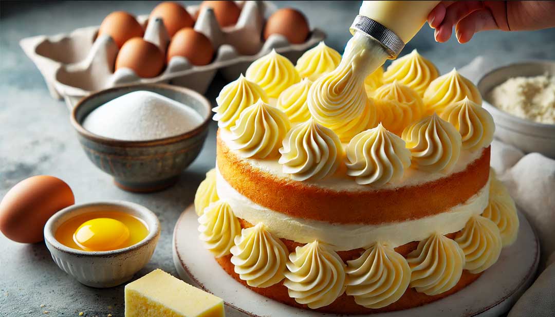 French Buttercream Cake Icing Recipe - How to Ice a Cake